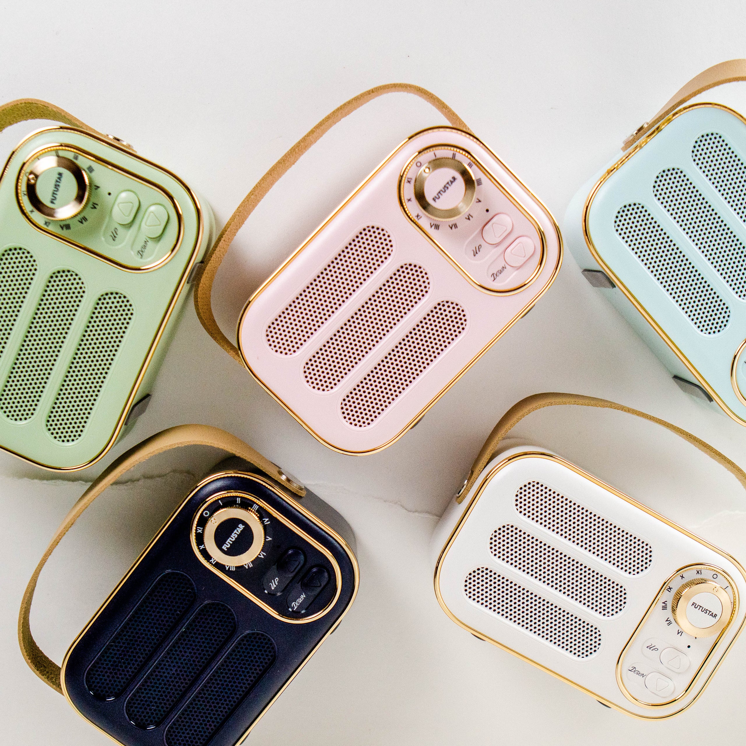 Retro Baby Bluetooth Speaker with vintage styling | Rosie's Workshop