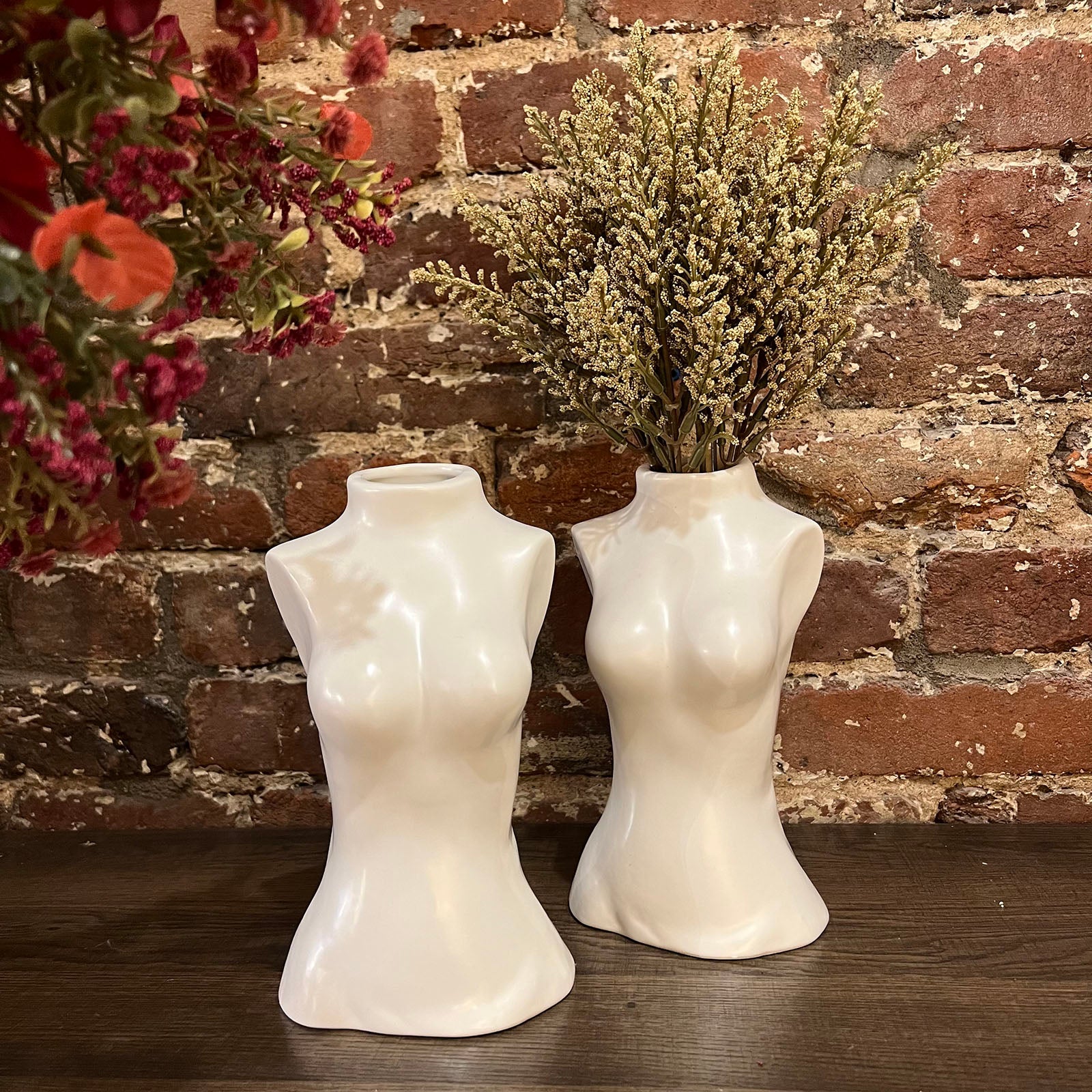 Rosie's ceramic body bust vase | Rosie's Workshop