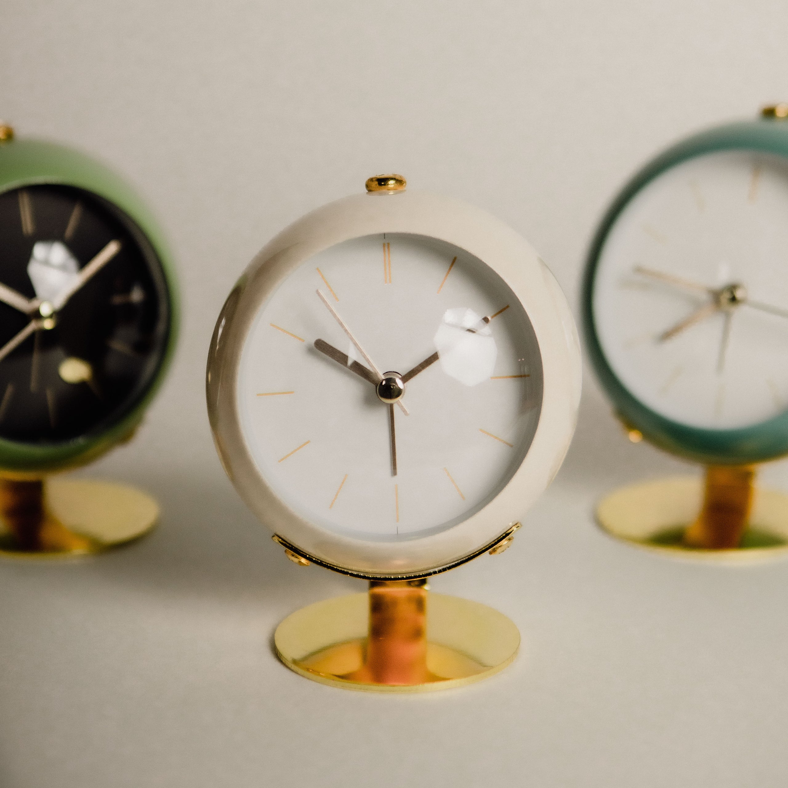Rosie's Retro Alarm Clock 70s Globe Style | Rosie's Workshop